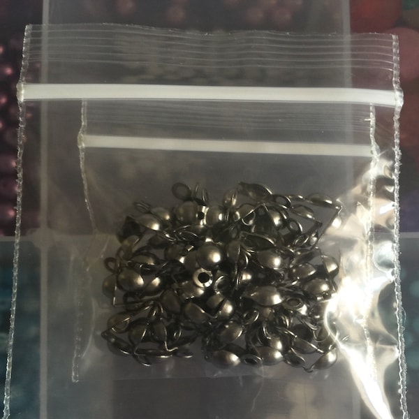 Bead Tips, 50 Pieces, Stainless Steel, Bracelet Ends, Bulk Findings ...