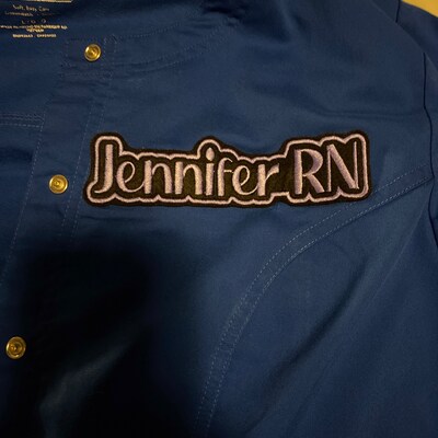 Personalized Name Patch Custom Name Patch Iron on Patch for - Etsy