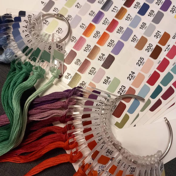 DMC Complete Set of Colour Vinyl Labels Suitable for Annie’s Keepers ...