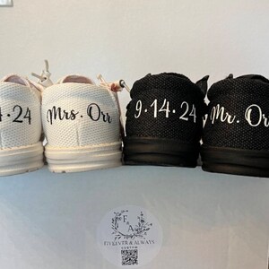 Womens / Wedding Custom Dude Shoes Perfect for Custom Gifts, Bridal ...