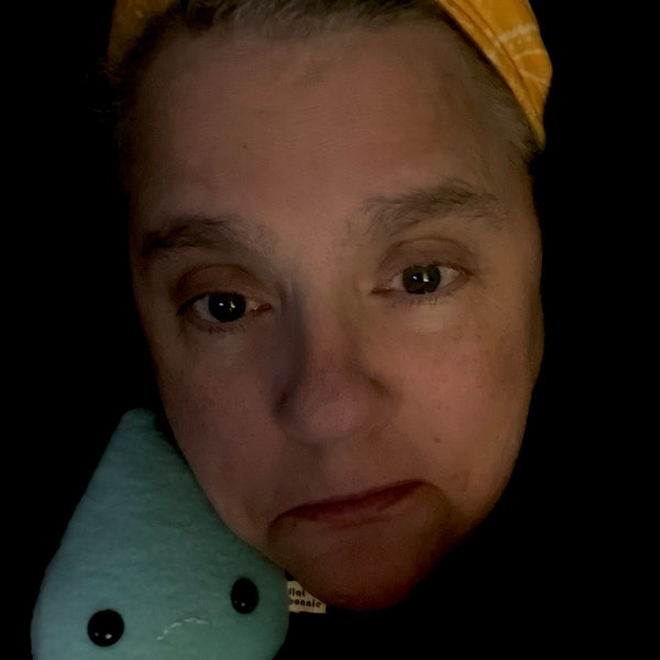 Teardrop Plush, Cute Sad Breakup Gift, Crying Stuffy Toy, Kawaii ...