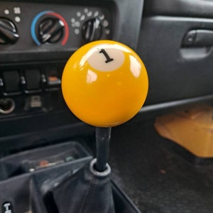 Billiard Pool Ball Shift Knob Threaded Gear Shifter Shifting - Etsy