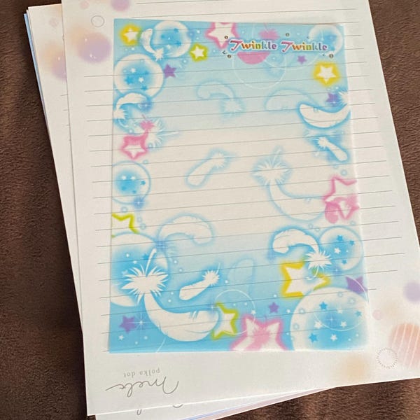 Cute Kawaii Healthy Fruits Vegetables Stationery Writing Paper Envelope ...