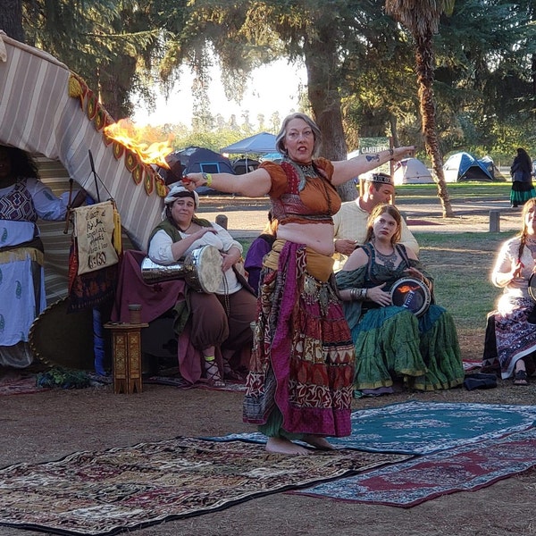 Renaissance Midriff Blouse Plus BOHO Steampunk Belly Dance Wench Pirate ...