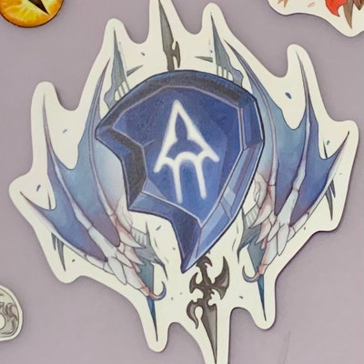 FFXIV Starbird and Elpis Flower Waterproof Vinyl Sticker Set Final ...