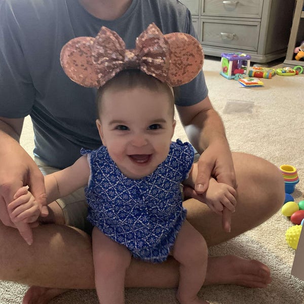 Minnie Ears, Baby Toddlers Mickey Ears, Mouse Ears With Adjustable ...