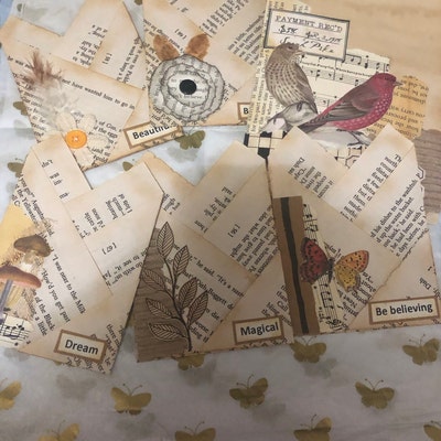 Handmade Journaling Pockets Pack of 5 - Etsy UK