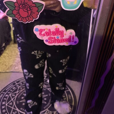 Totally Stoned Stoner Water Resistant Sticker Y2k Baddie Sticker ...