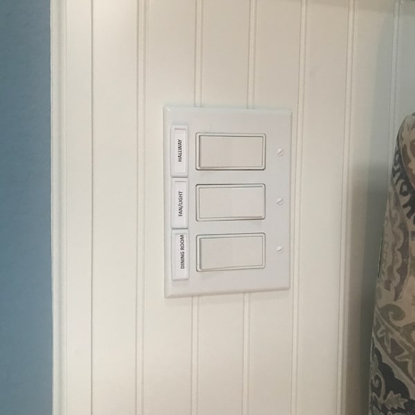 The Switch Label: Light Switch Label Frames for Light Switch Cover ...