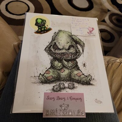 Boogie Man Art Print - Etsy