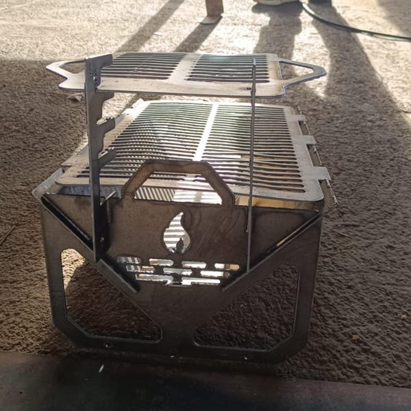 Fire Pit Collapsible ,BBQ, Barbecue Dxf Files for Plasma, Grill Fire ...