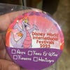 Disney Inspired Birthday Celebration Buttons, Custom Disney Birthday ...