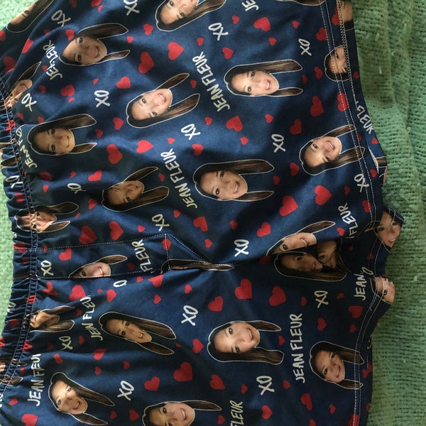 Face Boxers, Sweetheart Face Boxer Shorts, Mens Photo Boxers ...