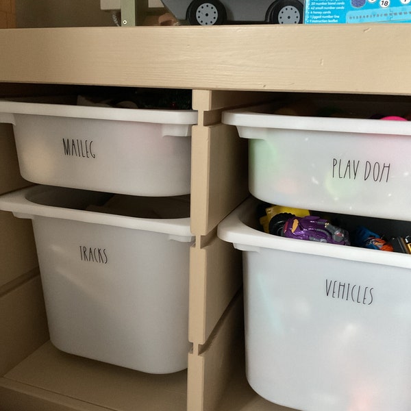 Toy Storage Labels | Organization Labels | Toy Bin Labels | Toy Box ...