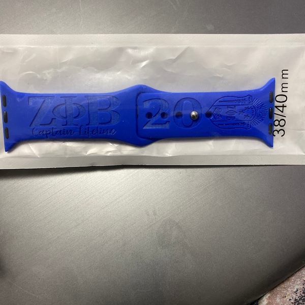 Zeta Phi Beta Sorority, Inc. Personalized Watch Band | Zeta Watch Band ...