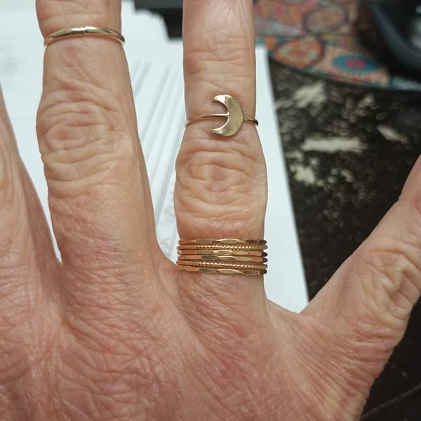 600-25 14K Yellow SOLID Gold Ring, Pattern Ring, Width--2.5mm - Etsy