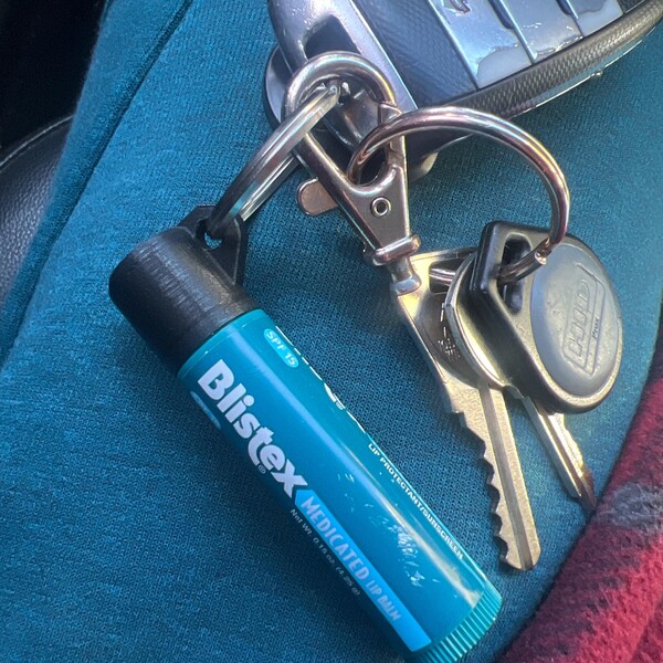 Chapstick Keychain Cap! - Etsy