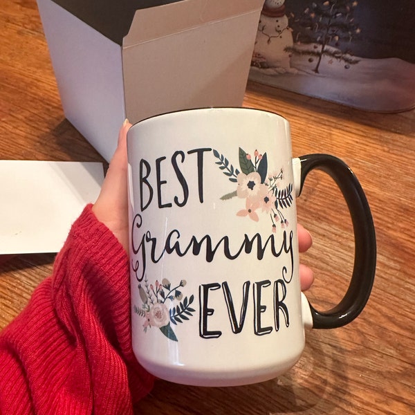 Grammy Gift / Grammy Mug / Best Grammy Ever Mug / Grammy Coffee Cup ...