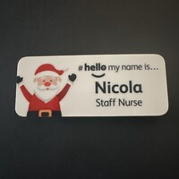 Hello My Name is Name Badge - Cute Summer Rainbows | Personalised Badge ...