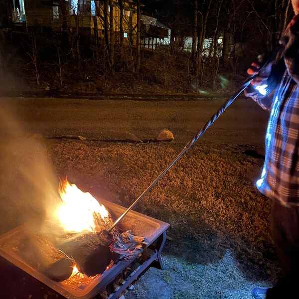 Handmade Fire Blower Pipe Poke Bellows - Etsy