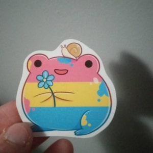Pride Frog Charity Stickers LGBTQ Flag Frog Gay Pride - Etsy Canada