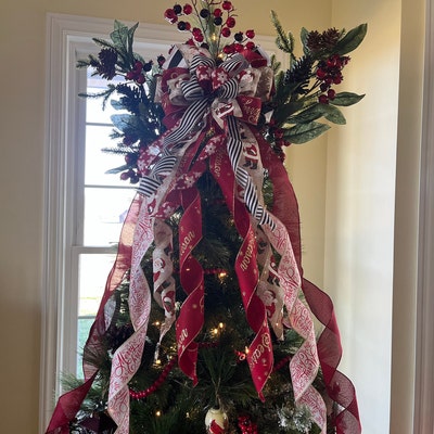 Nutcracker Tree Topper Christmas Tree Topper Nutcracker & - Etsy