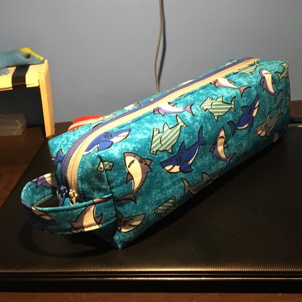 Annex Double-zip Box Pouches PDF Sewing Pattern - Etsy