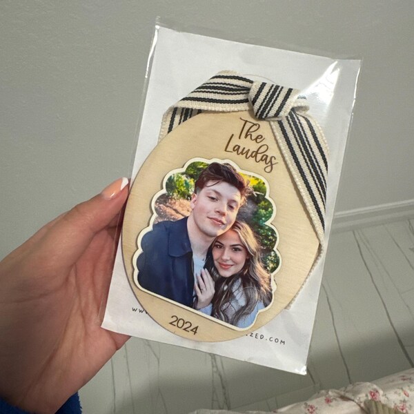 Class Picture Ornament, Gift for Teacher From Classroom, Gift From ...