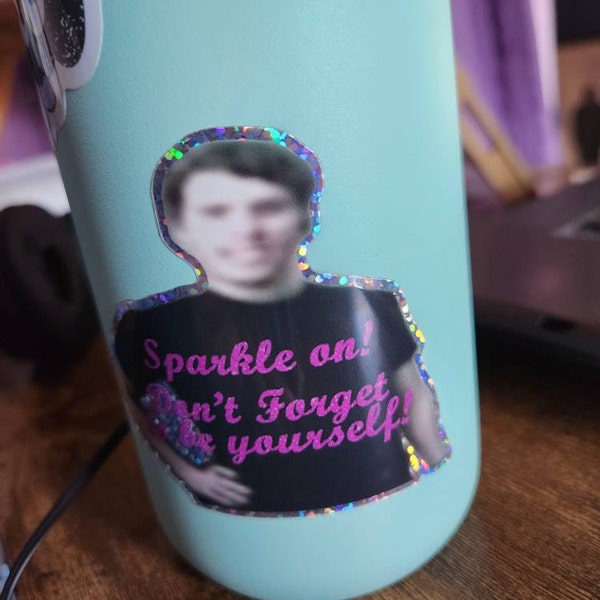 3” Jerma985 Glitter Sticker Sparkle On - Etsy