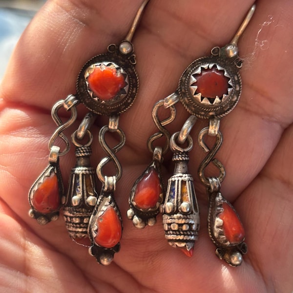 Antique Berber Silver Fibula From Southern Morocco. Ancient Berber ...