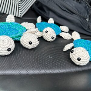 Crochet Turtle Coaster PDF PATTERN - Etsy