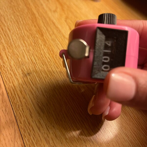 Knitting Row Counter, Manual Counter, Stitch Counter, Tally Counter ...