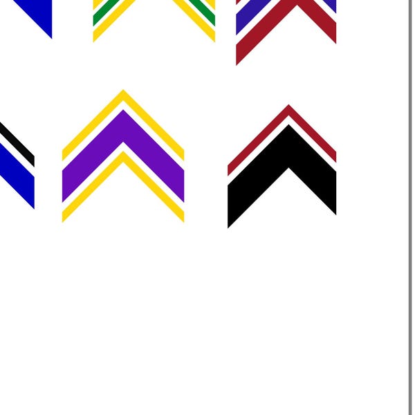 Cheer Bow Tail Ends, Cut Files, Bundle of 8, Cricut, Silouhette SVG - Etsy