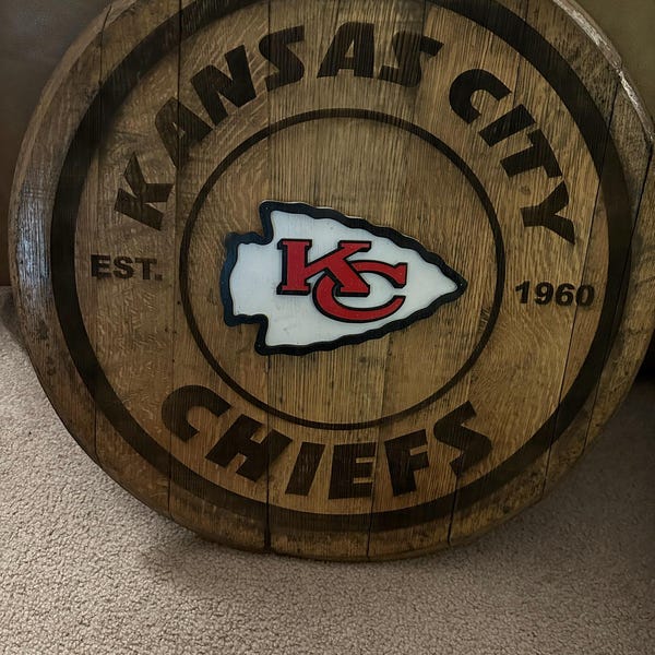 Chiefs Arrowhead Sign - Etsy