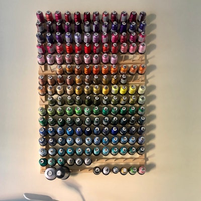 192 Spool Thread Rack 2 Inch Spacing-thread Organization - Etsy