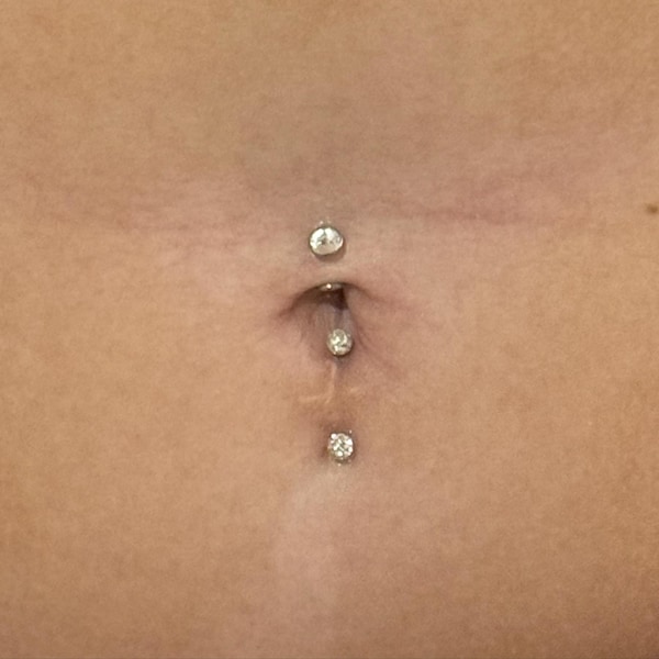 Titanium Fat Belly Button Ring Internally Threading 6/8/10/12/14mm ...