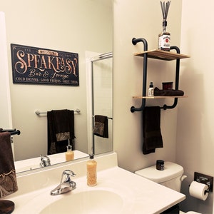 Personalized Custom Lower Level Lounge Sign Modern Farmhouse - Etsy