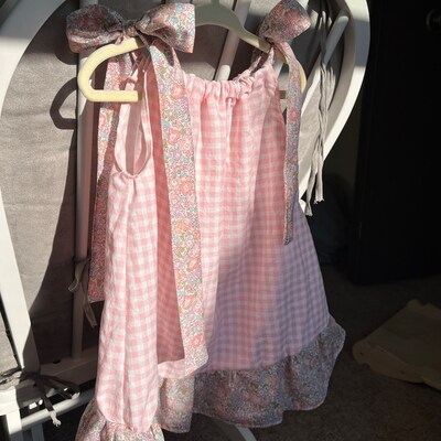 Anna Dress PDF Sewing Pattern With Guide. Sizes From 1 Month to 5 Years ...