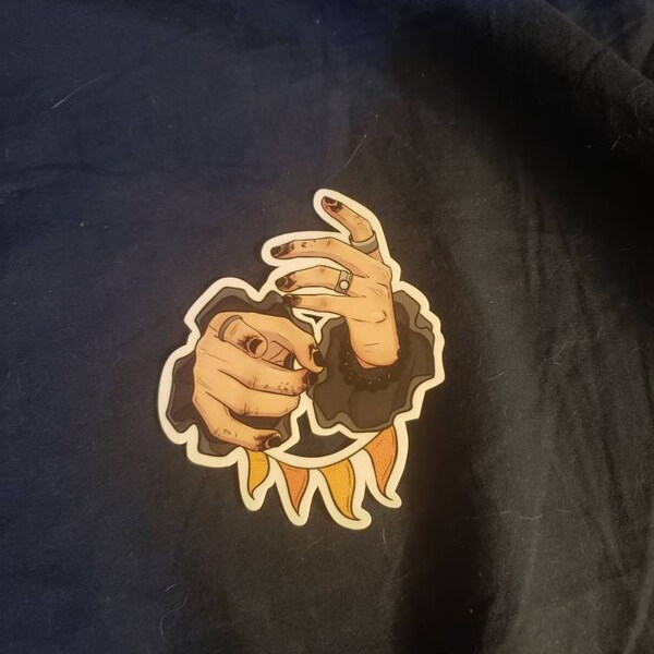 YUNHO | ATEEZ Hand Stickers | Premium Matte Waterproof Vinyl Kpop ...