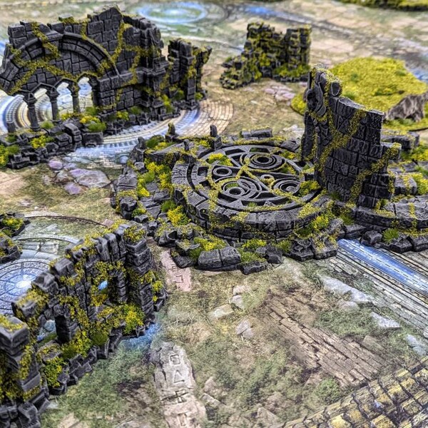 Fields of Battle Gaming Mat - 4 Sizes - Digital Download - Wargame ...