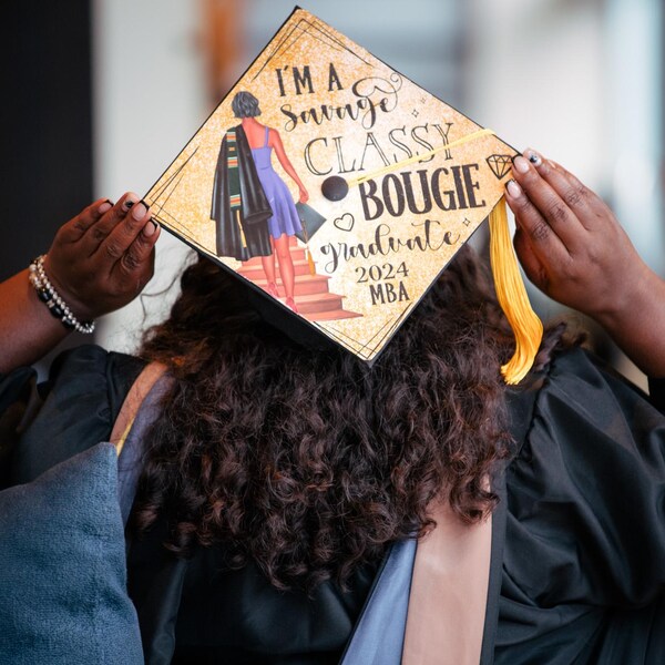 Custom Any Highschool, College Logo Graduation Cap Topper, Your Own ...