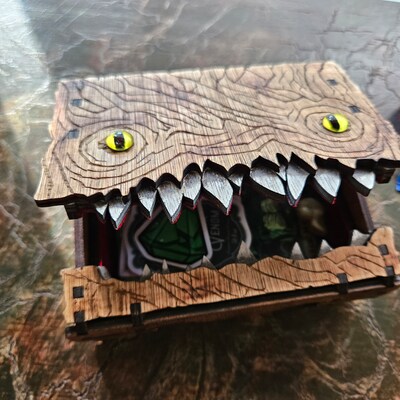 Bloomburrow Inspired Magic the Gathering Deck Box, Commander, Forest ...