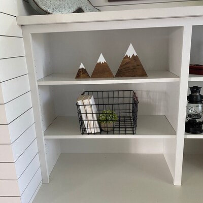 Wooden Mountain Decor, Nursery Decor, Rustic Wedding Table Numbers ...