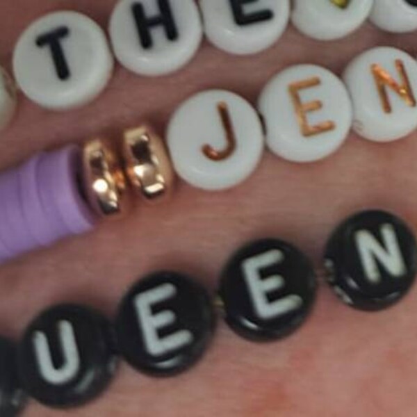 Initial Bracelet, Couple Bracelet, Lover Bracelet Custom Bracelet ...