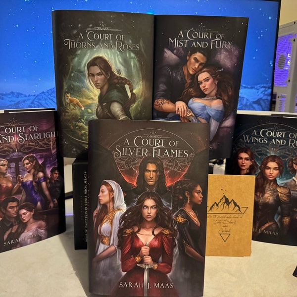 A Court of Thorns and Roses Complete Jackets Set Sarah J Maas, acotar ...