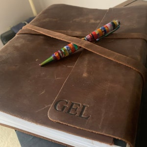 Extra Large Journal Hand Bound Journal Personalized Gift for | Etsy