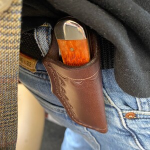 Custom Leather Crossdraw Sheath for Schrade Sharpfinger 152OT - Etsy