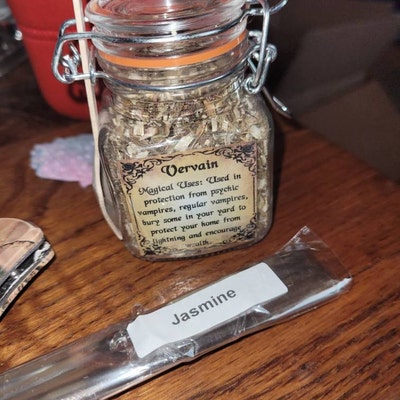 Vervain Herb & Jar - Etsy