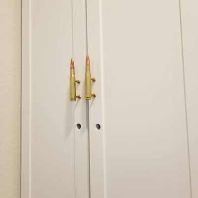 50 Calibur BMG Bullet Drawer Pull / Cabinet Door Handle - Etsy
