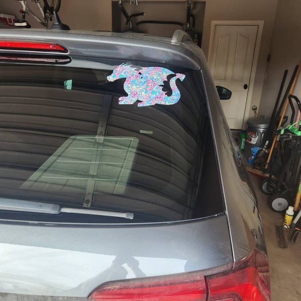 Dragon Decal - Car, Laptop, and Tumbler Sticker - Etsy